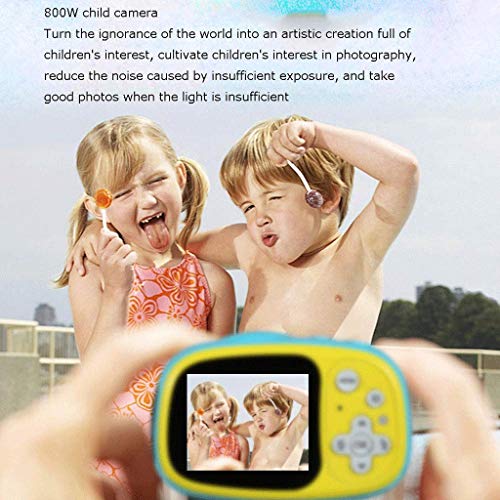 LKYBOA Child Camera -Kids Camera for Girls Gifts, Screen Shockproof Selfie Toy Camera with Flashlight,Mini (Color : Pink)