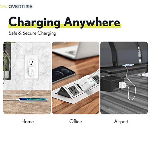 USB C Charger 20W, Overtime Fast Charger for iPhone, PD 3.0 Type C Wall Charger for iPhone 14/14 Pro/14 Max/14 Plus/13/13 Mini/13 Pro/13 Pro Max/12/12 Mini/12 Pro/12 Pro Max, iPad Pro