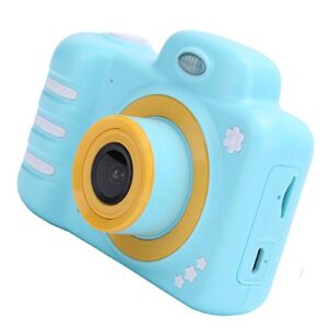 ebtools 2.4in ips display children camera, 1080p high definition digital camera dual lens kids camera photography video toy birthday gift(blue)