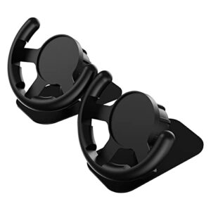 [2pcs pack] khtone car phone mount, dashboard sticker phone holder for it up grip, design fort user, easy clip