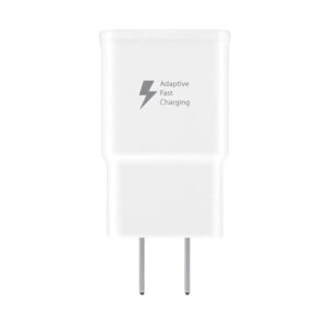 OEM Adaptive Fast Charger for Samsung SM-T510 15W with Certified USB Type-C Data and Charging Cable. (White 3.3FT 1M Cable)