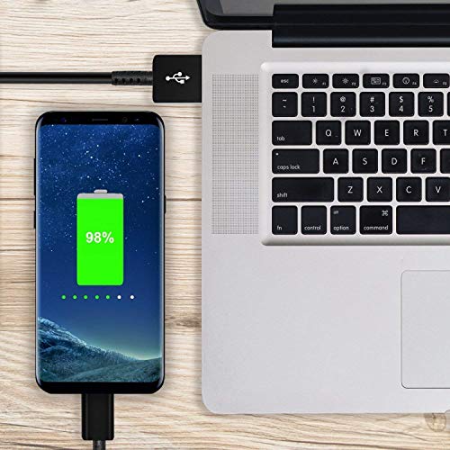 Samsung Charger Fast Charging with USB Type C Cable for Samsung Galaxy S9/S9 Plus/S8/S8 Plus/S10/S10e/S10 Plus/Note 8/Note 9/Note 10/Note 20/A13/A03s/A20/A30/A31/A32/A50/A51/A52/A53/S20/S21/S22 Ultra