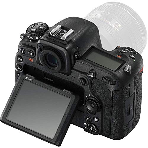 Nikon D500 DSLR Camera (Body Only) (1559) + 4K Monitor + Headphones + Pro Mic + 2 x 64GB Memory Card + Case + Corel Photo Software + Pro Tripod + 3 x EN-EL 15 Battery + Card Reader + More (Renewed)