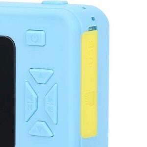 Tgoon Camera, 20MP HD Anti‑Drop Cute Look Anti‑Drop Children Camera with Large Capacity Battery for Gift(Blue)