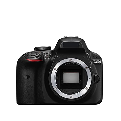 Camera D3400 DSLR Camera Bluetooth Connectivity 24.2mp Dx Format CMOS 4.1. Wi-Fi Digital Camera (Size : with 18-55MM AF-P)