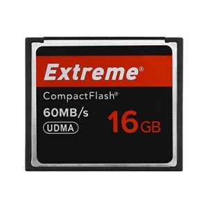 extreme 16gb compact flash memory card udma speed up to 60mb/s slr camera cf cards