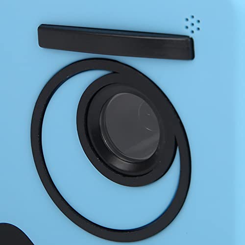 Tgoon Children Video Camera, Cute Look Children Camera 2.0in 20MP HD Anti‑Drop IPS Screen for Home(Blue)