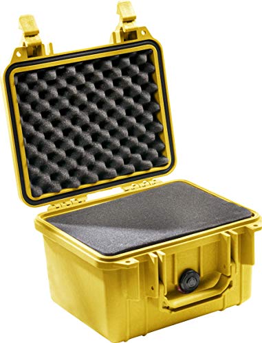 Pelican 1300 Camera Case With Foam (Yellow)