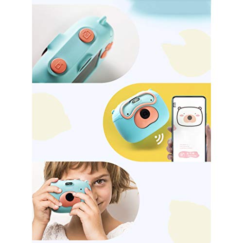 LKYBOA Children's Camera Toy Can Take Pictures, Digital and Printable Baby Mini Kindergarten Birthday Gifts (Color : B)