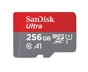 sandisk 256gb ultra microsdxc uhs-i card for chromebooks – certified works with chromebooks – sdsquac-256g-gn6fa