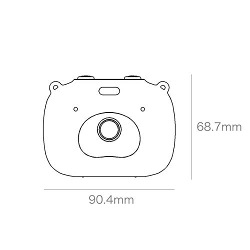 LKYBOA Children's Camera Toy Can Take Pictures, Digital and Printable Baby Mini Kindergarten Birthday Gifts (Color : A)