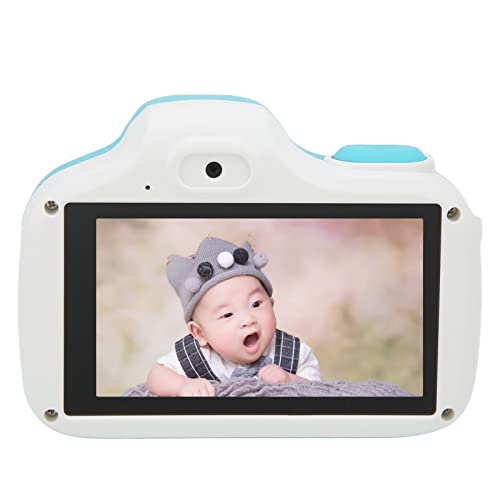 Shanrya Kids Photo Video Camera, 1080p Digital Children Camera 1000mAh Rechargeable Anti Fall for Gifts