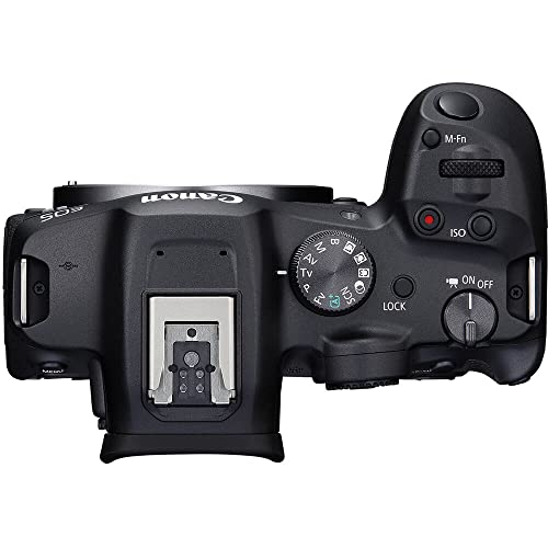 Canon EOS R7 Mirrorless Camera (5137C002) + 4K Monitor + Rode VideoMic + Sony 64GB Tough SD Card + Bag + Charger + 3 x LPE6 Battery + Card Reader + LED Light + Corel Photo Software + More (Renewed)