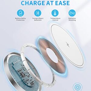 Magnetic Wireless Charger, Mag-Safe Charger Stand with 20W USB C PD Adapter, Mag-Safe Charging Station Compatible with iPhone 14/13/12 Series, Fast Wireless Charging Pad with Phone Stand