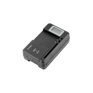 RIJER Universal LCD Battery Charger, Travel chargering for Samsung Galaxy S3 S4 S5 Note 2 3 4, Edge, Mega, LG, Huawei, HTC, ZTE, etc