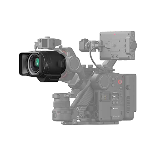 DJI DL PZ 17-28 mm T3.0 ASPH Lens, Cinema Zoom Lens with Calibration-Free Focusing, High Res from Center to Edge, 0.19m Minimum Object Distance, 520g Lightweight Body, Compatible with Ronin 4D