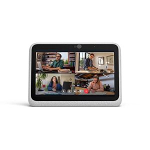 meta portal go – portable smart video calling 10” touch screen with battery