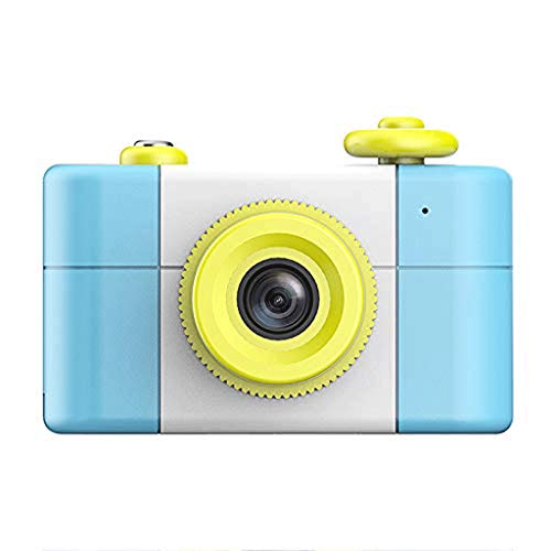 LKYBOA Fun Digital Toy Children's Camera -Kids Underwater Camera, Dual Super HD Waterproof Digtial Camera with 2.4inch IPS Screen 32G Memory (Color : Blue)