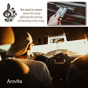 arsvita Car Audio Cassette to Aux Adapter , 3.5 MM Auxillary Cable Tape Adapter