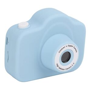 cartoon child camera, kids camera kids gift support mp3 for kids(sky blue)