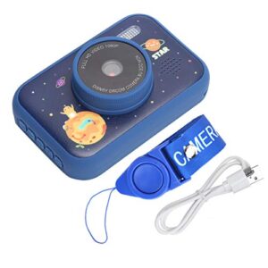 Digital Camera for Kids, 20MP 3.5" HD Screen Kids Camera, Starry Sky Pattern 1080P Video Cameras MP3 Player, Birthday for Kids 5-12(Blue)