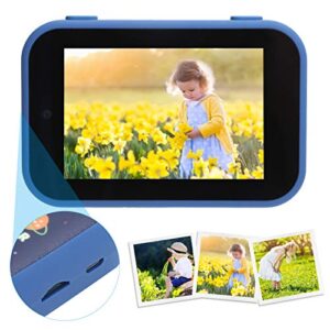 Digital Camera for Kids, 20MP 3.5" HD Screen Kids Camera, Starry Sky Pattern 1080P Video Cameras MP3 Player, Birthday for Kids 5-12(Blue)