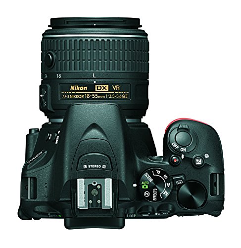 Nikon D5500 DX-format Digital SLR w/ 18-55mm VR II Kit (Black)