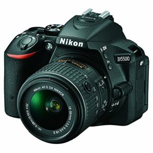 Nikon D5500 DX-format Digital SLR w/ 18-55mm VR II Kit (Black)