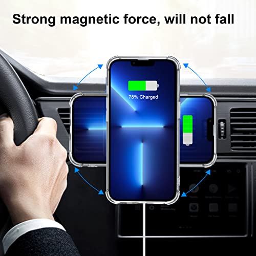 NeotrixQI Metal Magnet Plate for Phone Compatible Wireless Charging, 6 Pack Magnetic Phone Plates, Phone Magnet Sticker for Magnetic Car Phone Mount Holder, Metal Ring