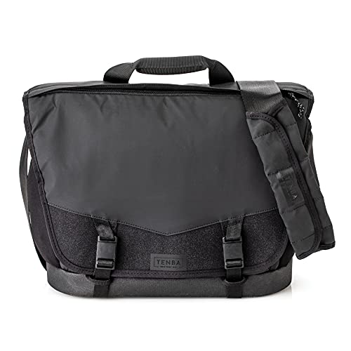 Tenba DNA 13 DSLR Messenger Bag for Mirrorless and DSLR Cameras and Lenses – Black (638-572)