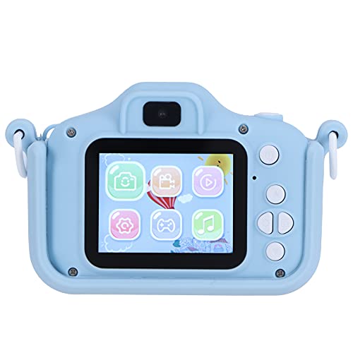 1080P Kids Digital Camera, 2inch Screen, Front And Rear Dual Camera, Gifts Toys for 3-10 Year Old Girl Boy