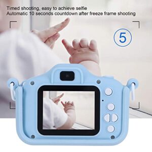 1080P Kids Digital Camera, 2inch Screen, Front And Rear Dual Camera, Gifts Toys for 3-10 Year Old Girl Boy