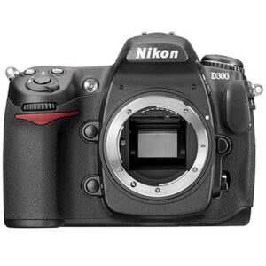 nikon d300 dx 12.3mp digital slr camera (body only)