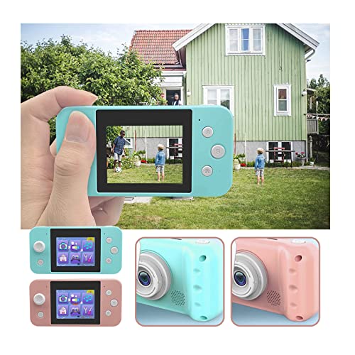 New 1080P Digital Camera for Kids Front 20MP Children's Camera with 2.4in Screen Eye Protection for Boys & Girls Rechargeable Electronic Camera with Easy Game High-Capacity 500mAh