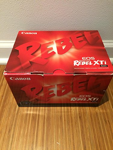 Canon Digital Rebel XTi 10.1MP Digital SLR Camera (Black Body Only)