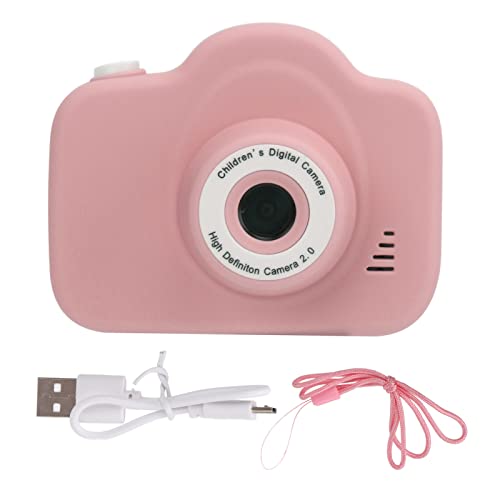 RvSky Camera Accessories Cartoon Child Camera Kids Gift High One Key Video Recording Kids Mini Camera Camera Tools,Camera Filming accessoriez(粉色)