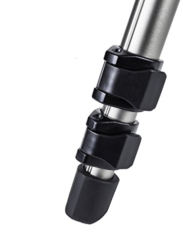 SLIK Pro 700 DX Tripod with 700DX 3-Way, Pan-and-Tilt Head - Titanium