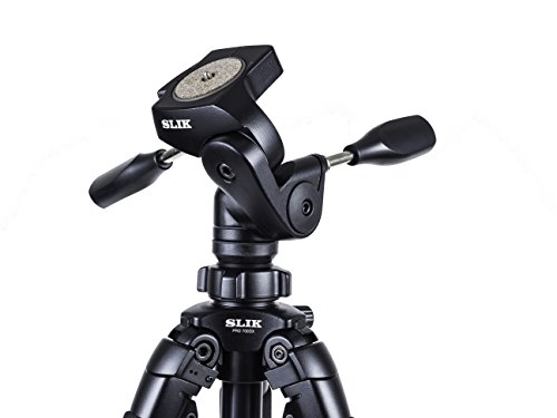 SLIK Pro 700 DX Tripod with 700DX 3-Way, Pan-and-Tilt Head - Titanium