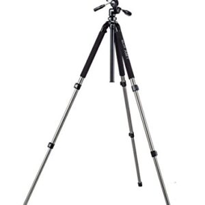 SLIK Pro 700 DX Tripod with 700DX 3-Way, Pan-and-Tilt Head - Titanium