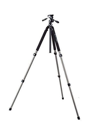 SLIK Pro 700 DX Tripod with 700DX 3-Way, Pan-and-Tilt Head - Titanium