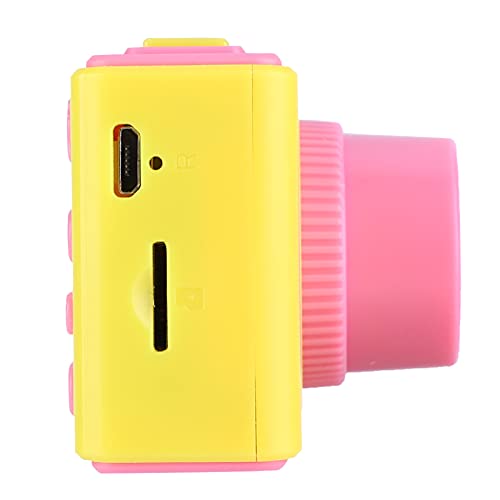 Shanrya Digital Camera, Suitable for Playing Children Camera, Ideal Gift 1080P Resolution Traveller for Home Artist Photographer(Pink)