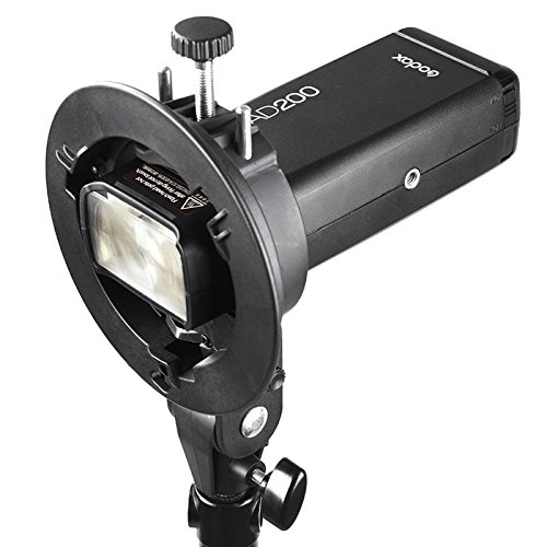 GODOX AD200 TTL 2.4G HSS 1/8000s Pocket Flash Light Double Head 200Ws with 2900mAh Lithium Battery Strobe Flash