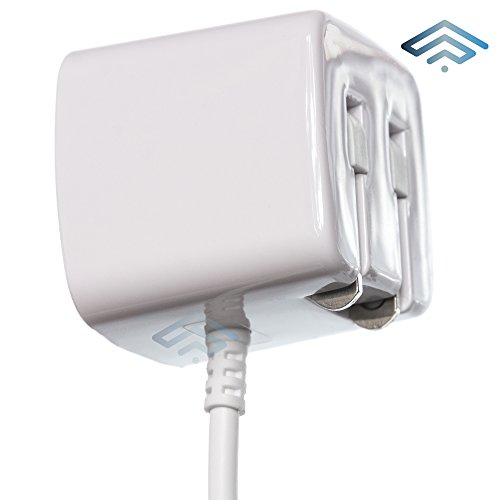 Lightningfast Fast Charger iPhone 14 Charger Block - Rapid 2.1a iPhone Fast Charger - Works With 20W 30W - Certified Lightning Apple Charger Block for iPhone 13 Pro Max Charger - Pins Fold - White 3ft