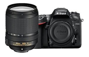 nikon d7200 dx-format dslr w/ 18-140mm vr lens (black)