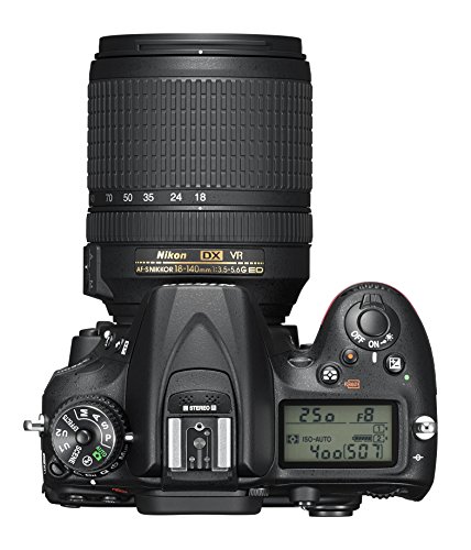 Nikon D7200 DX-format DSLR w/ 18-140mm VR Lens (Black)