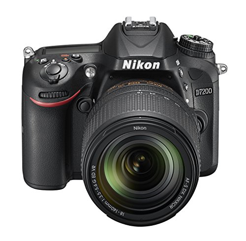 Nikon D7200 DX-format DSLR w/ 18-140mm VR Lens (Black)