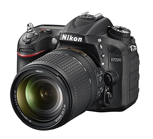 Nikon D7200 DX-format DSLR w/ 18-140mm VR Lens (Black)