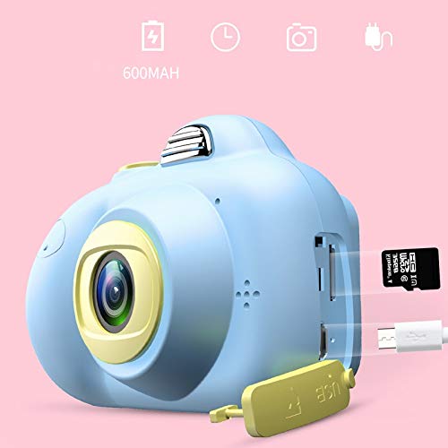 LKYBOA Children's Camera Can Take Pictures Digital Camera Baby High-Definition Small SLR Girl Birthday Gift (Color : B)