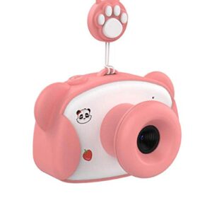 lkyboa children digital camera – kids birthday mini digital camera toy boy and girl gift (color : pink)