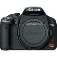 Canon Digital Rebel XSi 12.2 MP Digital SLR Camera (Black Body Only)